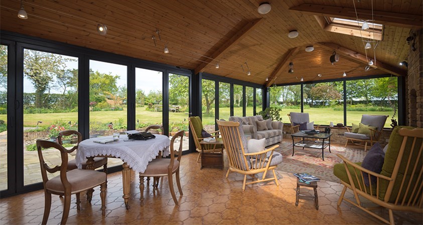 A Beautiful Garden Room For All Year Use