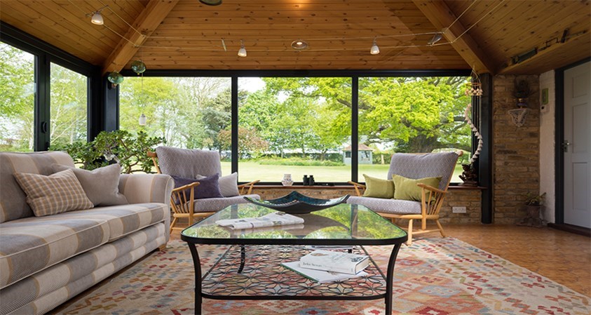 A Beautiful Garden Room For All Year Use